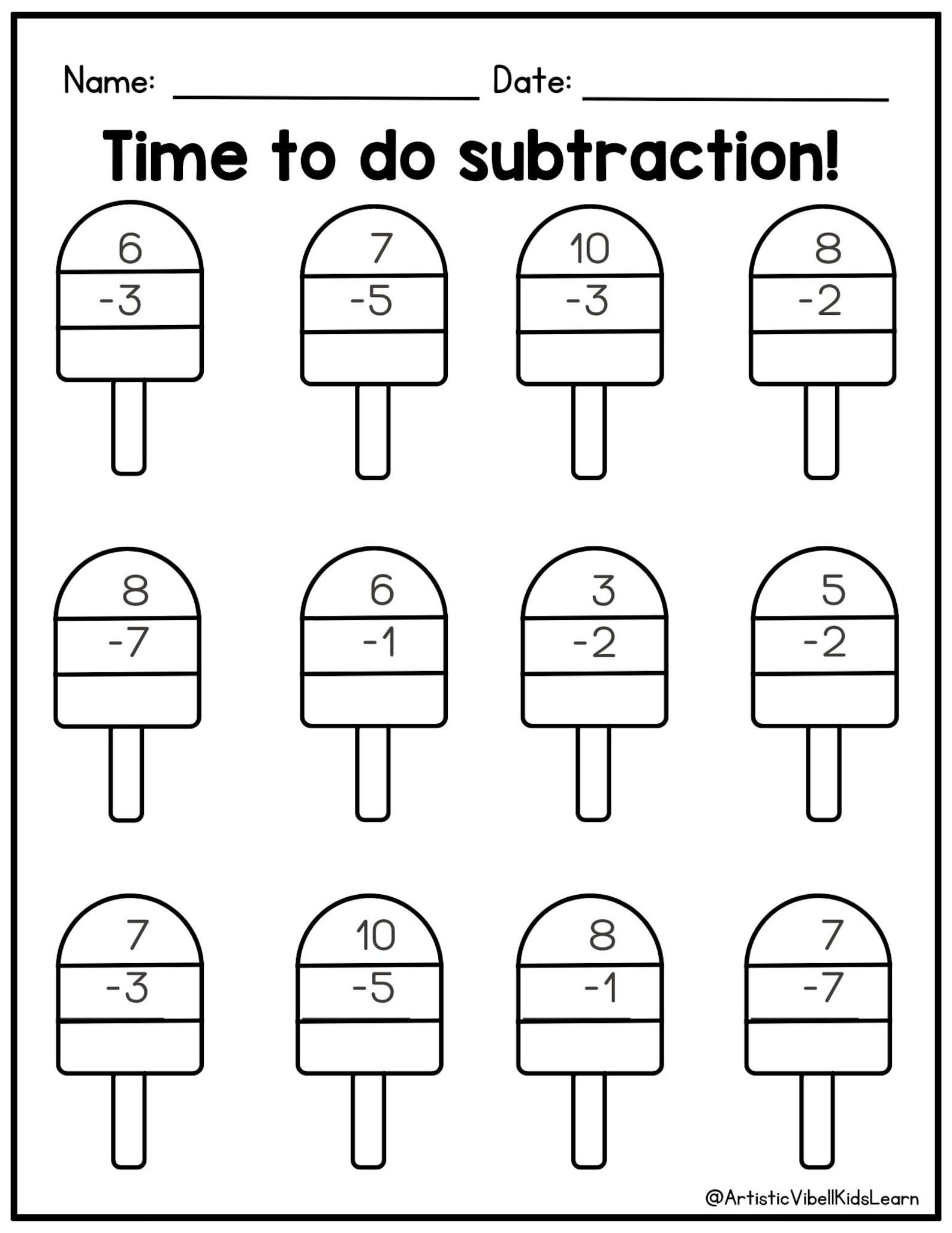 57 Math Worksheets Kindergarten-1st Grade. No Prep Addition and ...
