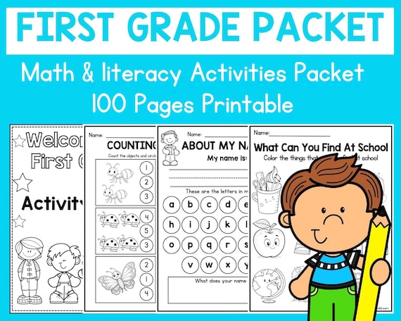 Printable First Grade Worksheets