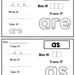 100 Printable Let's Learn Fry 1st Hundred Sight Words Worksheets ...