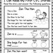 Phonics Worksheets My First CVC Sentences for Kindergarten and First ...