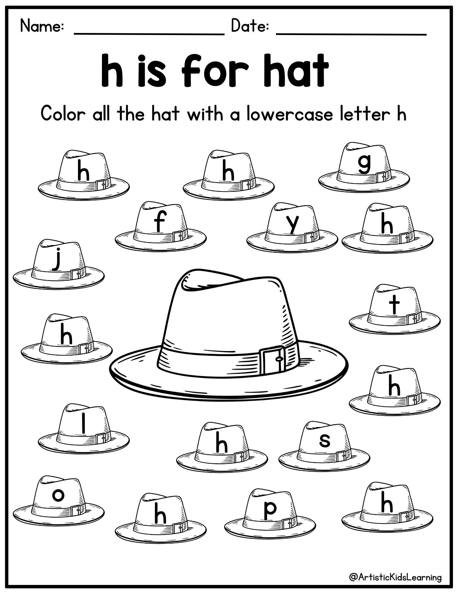 26 Printable Alphabet Lowercase Dab It Worksheets | Preschool-kdg ...