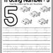 Numbers 1-20 Trace, Count, and Color Worksheets Preschool Numbers ...