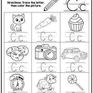 26 Printable Alphabet Letter Sounds Worksheets. Kindergarten ...