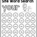 100 Printable Let's Find Fry 1st Hundred Sight Words Find Worksheets ...