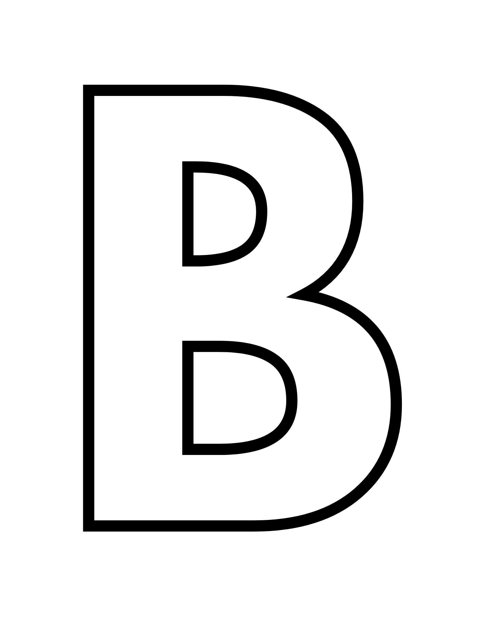 Large Printable Alphabet Letters Big Number Templates Printable Block ...