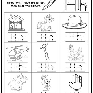 26 Printable Alphabet Letter Sounds Worksheets. Kindergarten ...