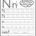 26 Printable Trace the Alphabet I Know My Letters Worksheets. Preschool ...