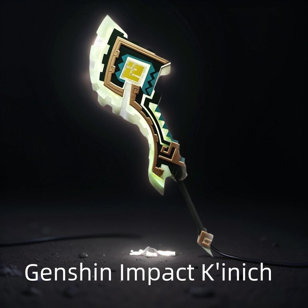 Genshin Impact Kinich Weapon, Kinich Weapon, Collectible Weapon, Gaming ...