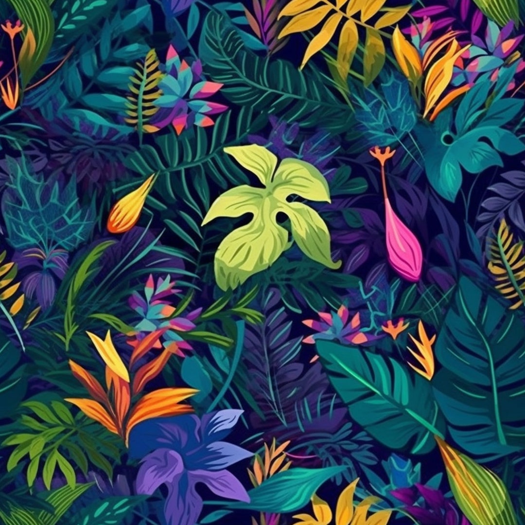 Jungle Pattern - Etsy