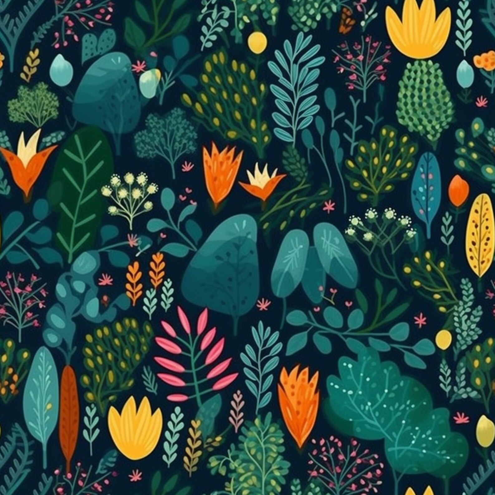 Jungle Pattern - Etsy