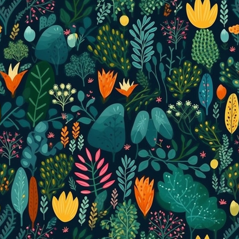 Jungle Pattern - Etsy