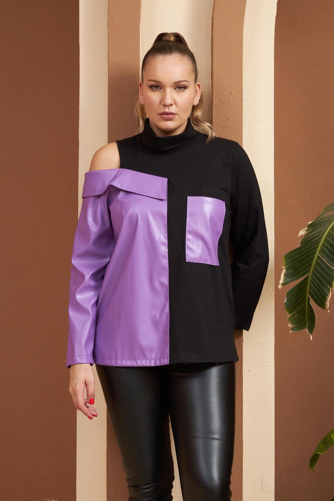 LARGE MINIMAL BLOUSE Boho Winter Clothing Perfect Cozy - Etsy