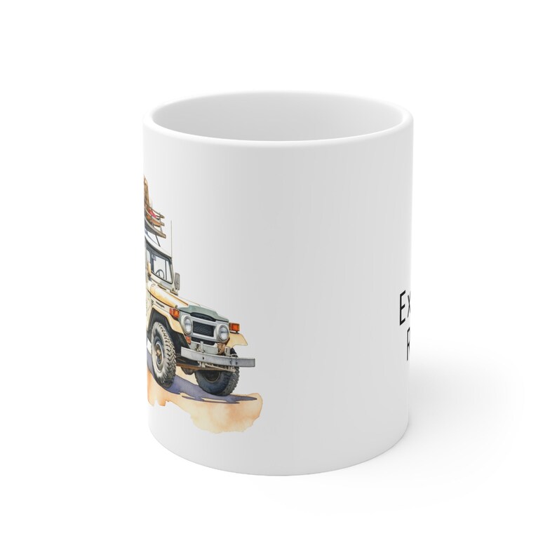 Toyota Landcruiser Watercolor Painting Mug 11oz - Etsy