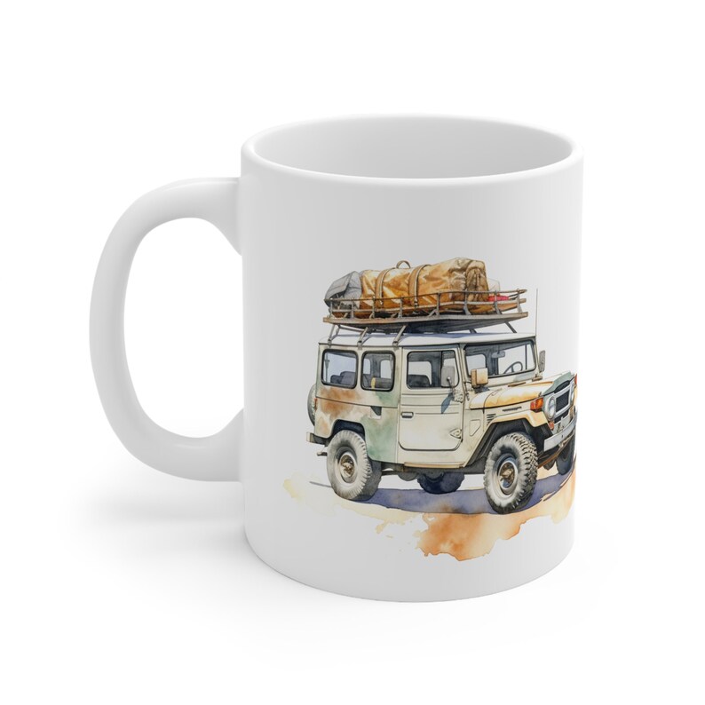 Toyota Landcruiser Watercolor Painting Mug 11oz - Etsy