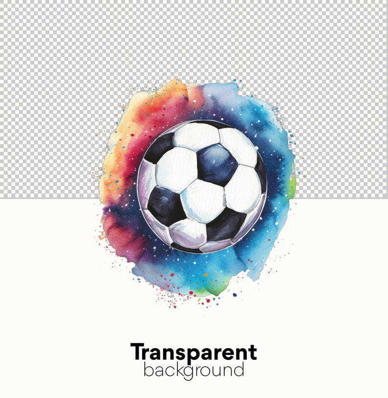 Soccer Clipart Digital Download: Sports Clipart, Commercial Use ...