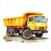 Dump Truck Clipart Bundle: Construction Truck, Excavator, Bulldozer ...