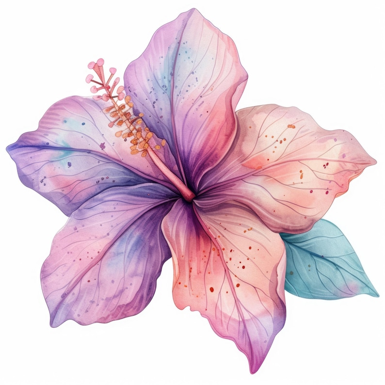 Magic Flower Clipart Enchanted Rose, Fantasy Clip Art for Princess ...