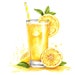 Lemonade Clip Art: Watercolor Lemonade Stand & Summer Clipart, Lemon ...