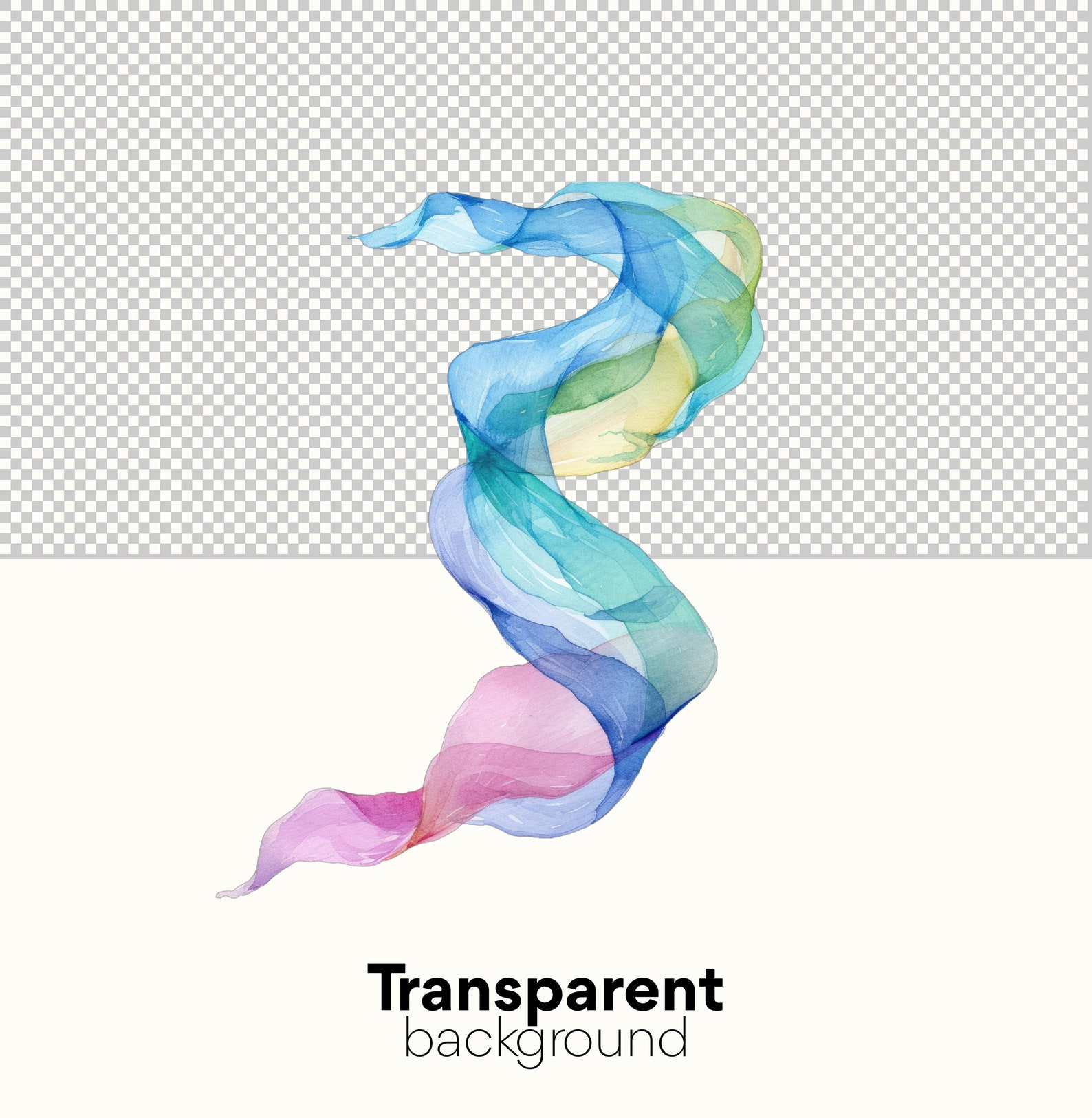 Ribbon Clipart Digital Ribbon Overlays, Celebration and Party Clipart ...