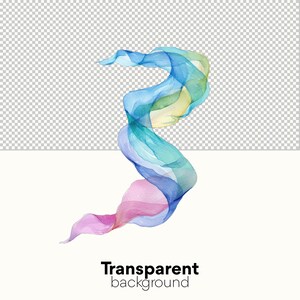 Ribbon Clipart Digital Ribbon Overlays, Celebration and Party Clipart ...