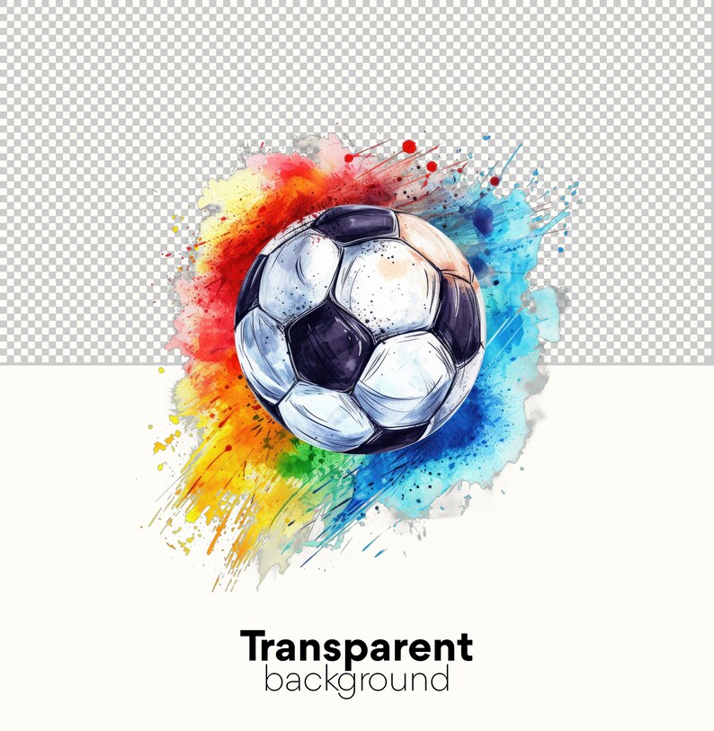 Soccer Clipart Digital Download: Sports Clipart, Commercial Use ...