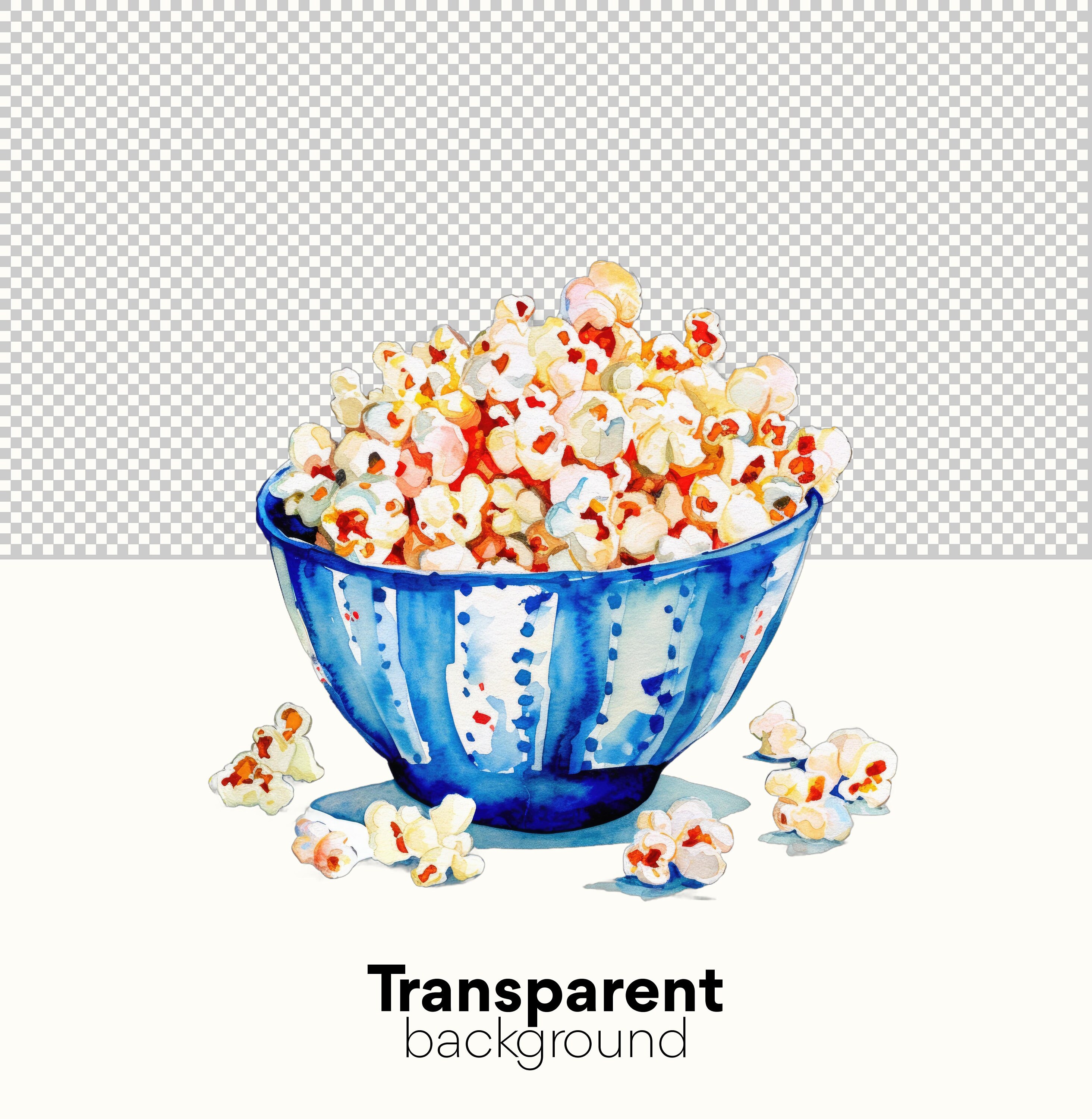 Popcorn Clipart Bundle: Cinema and Movie Clipart, Digital Download ...
