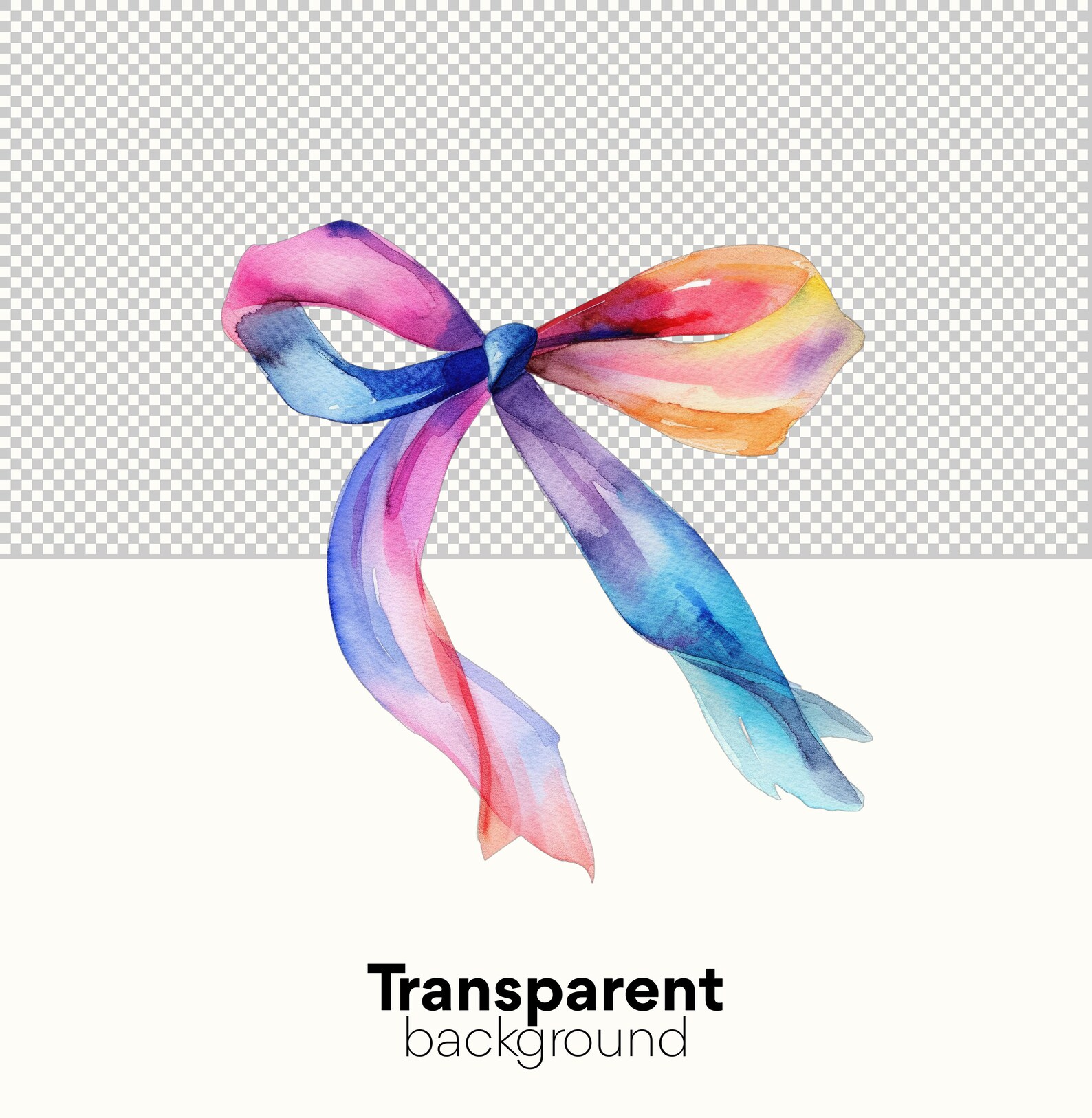 Ribbon Clipart Digital Ribbon Overlays, Celebration and Party Clipart ...