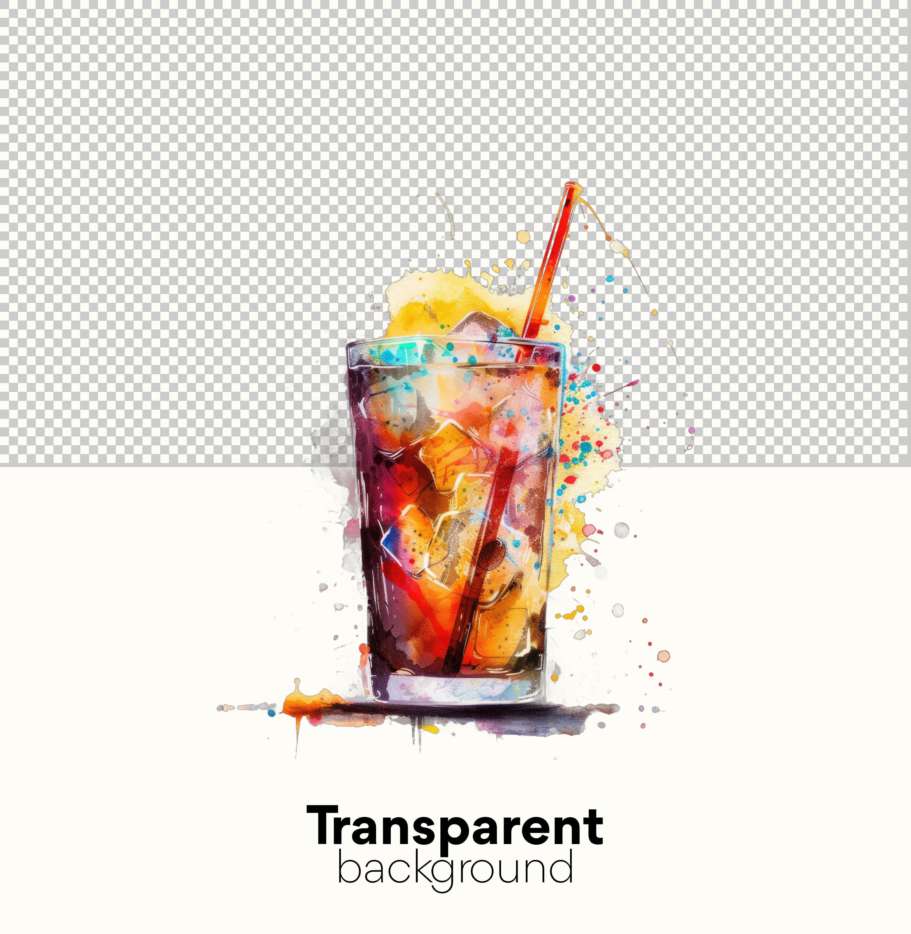 Soda Clipart Bundle: Commercial Use, Beverage Clipart, Summer Drinks ...