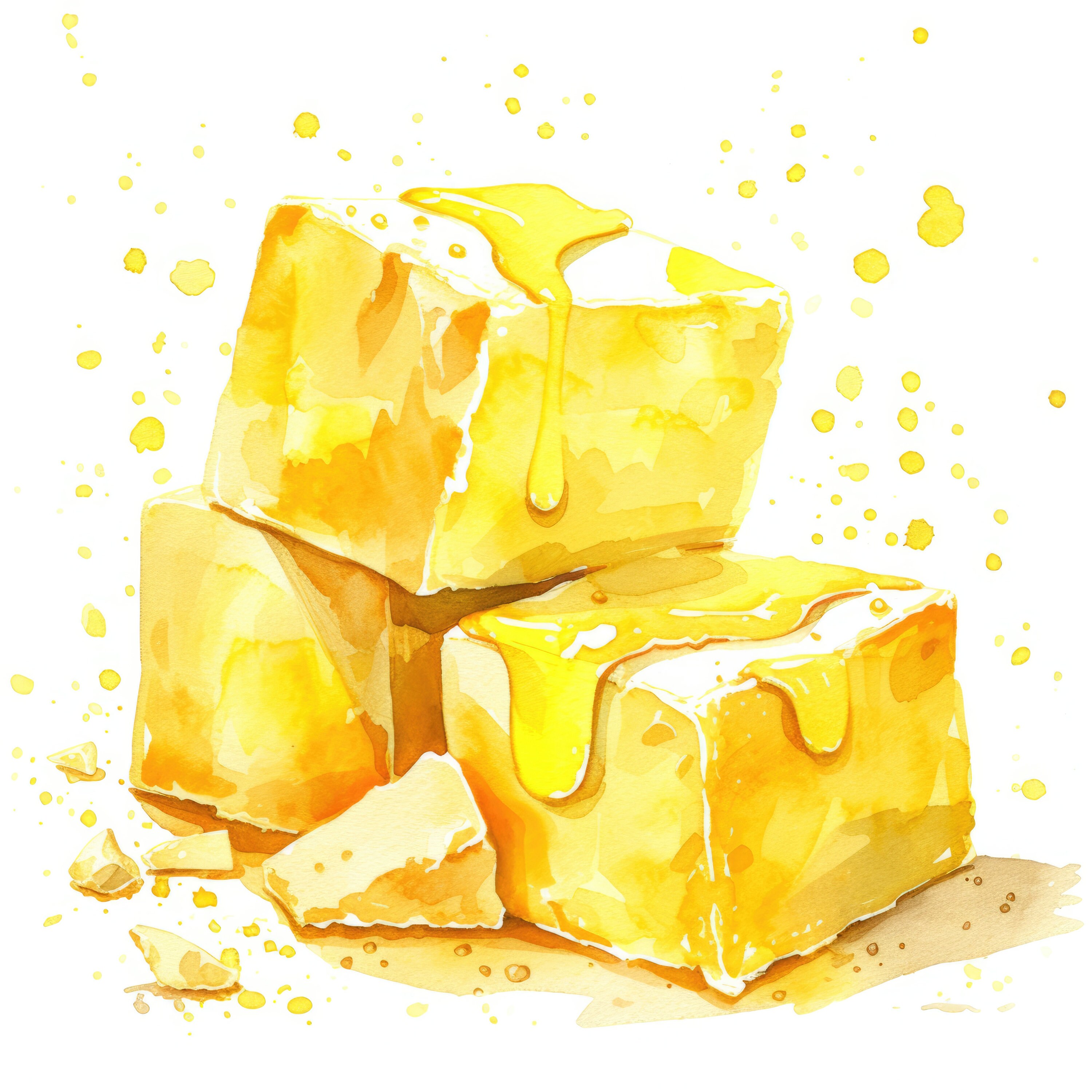 Butter Clipart, Watercolor Clipart, Peanut Butter, Butter Clip Art ...