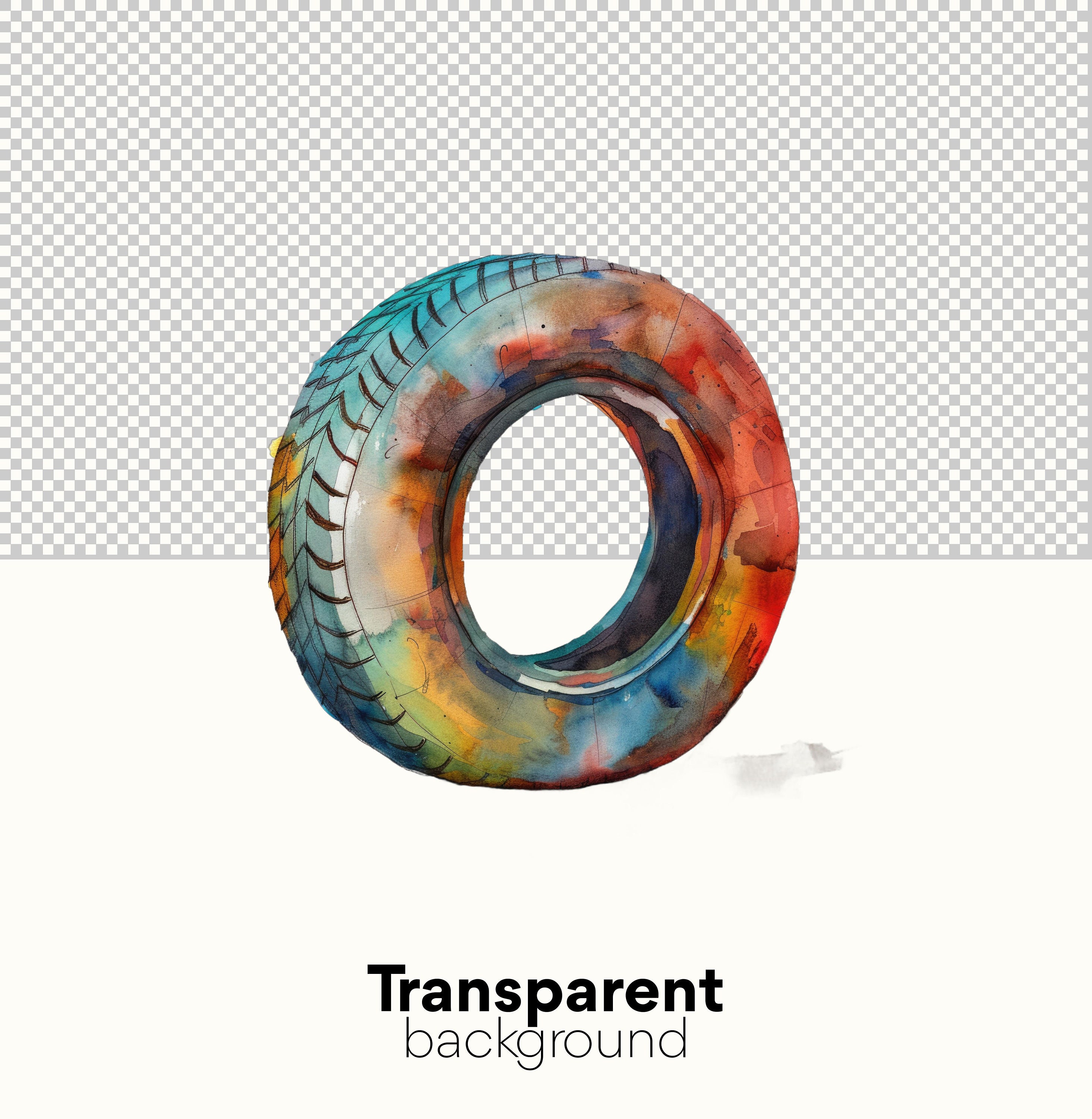 Tire Clip Art: Commercial Use, Digital Download of Car Track, Tire ...