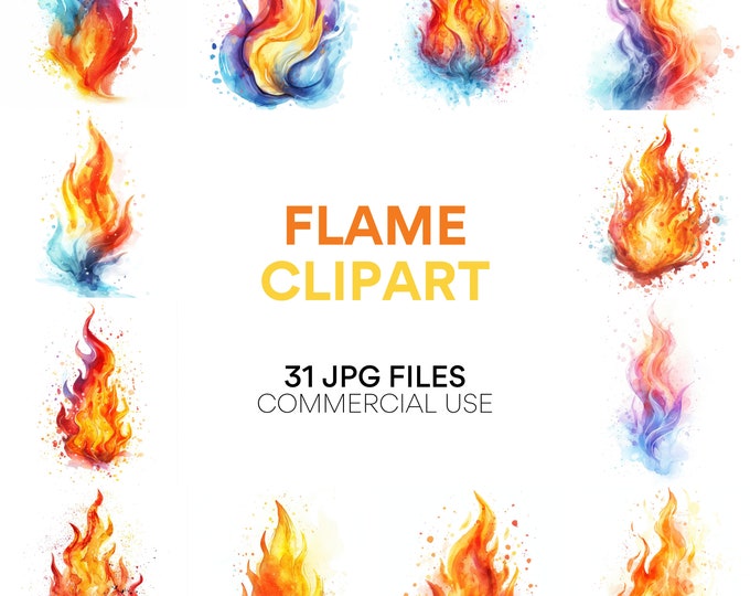 Fire Flame SVG / Fire Flame Bundle / Fire Cut File / Flames Cricut ...