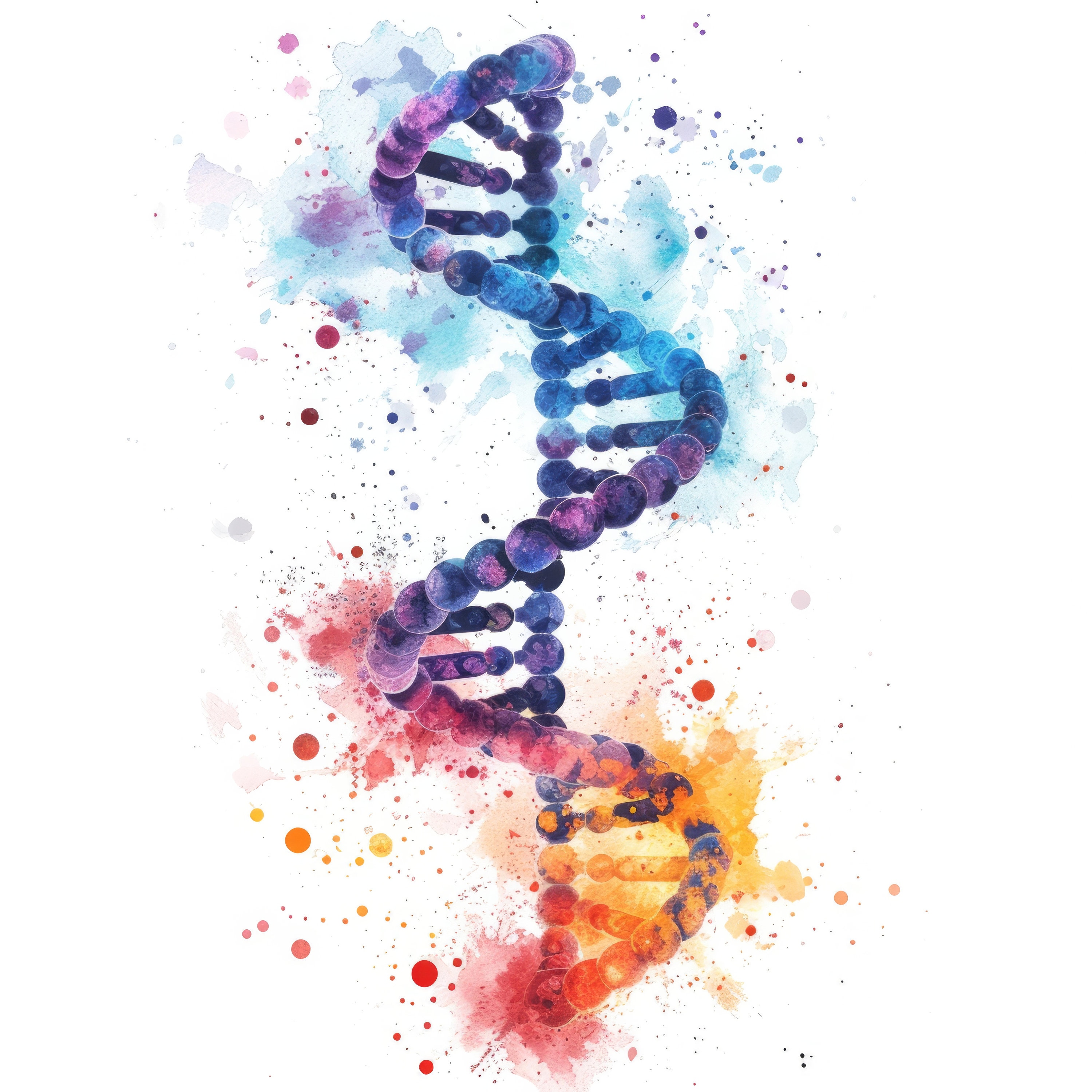 DNA Clipart Bundle: Genetics & Chromosomes Art, Christian Tree ...