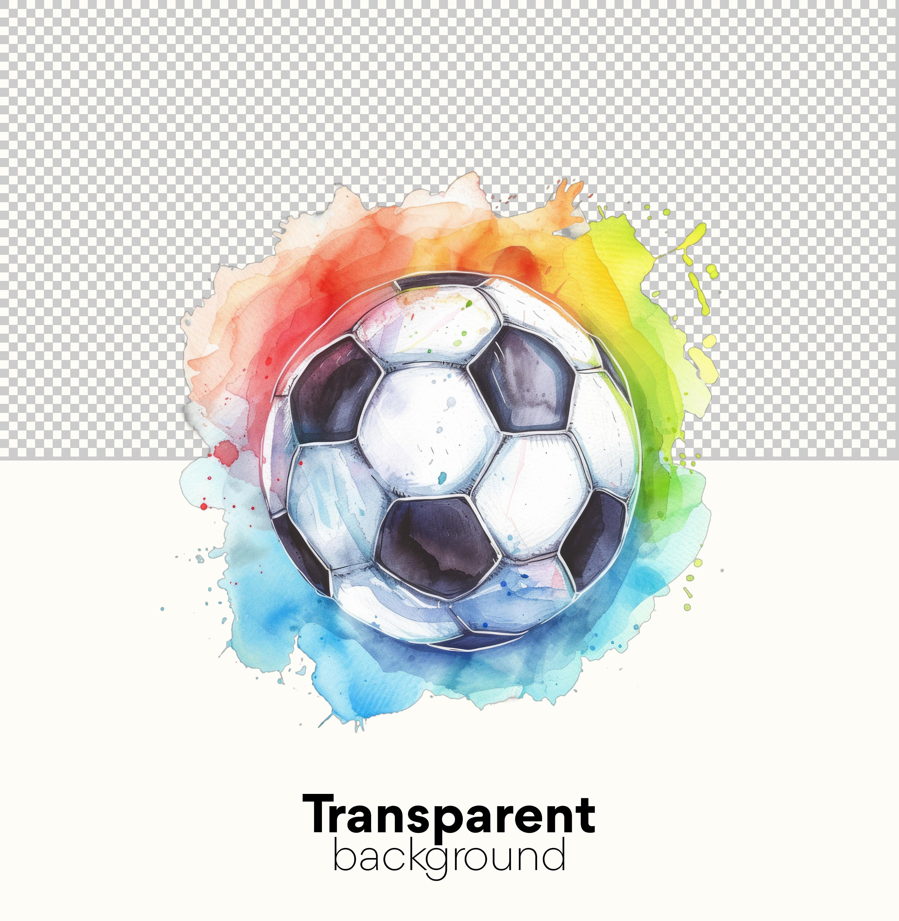 Soccer Clipart Digital Download: Sports Clipart, Commercial Use ...