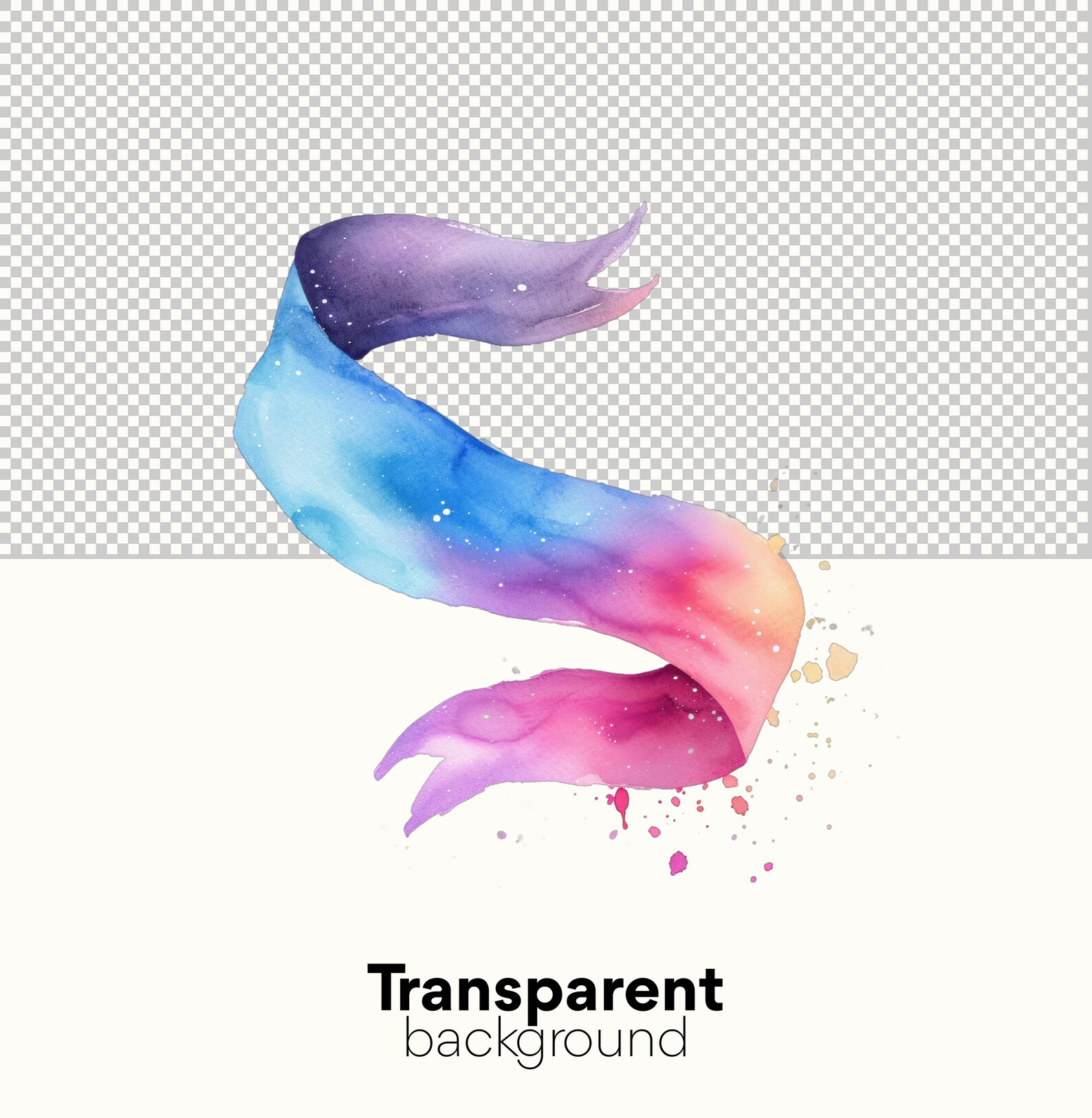 Ribbon Clipart Digital Ribbon Overlays, Celebration and Party Clipart ...