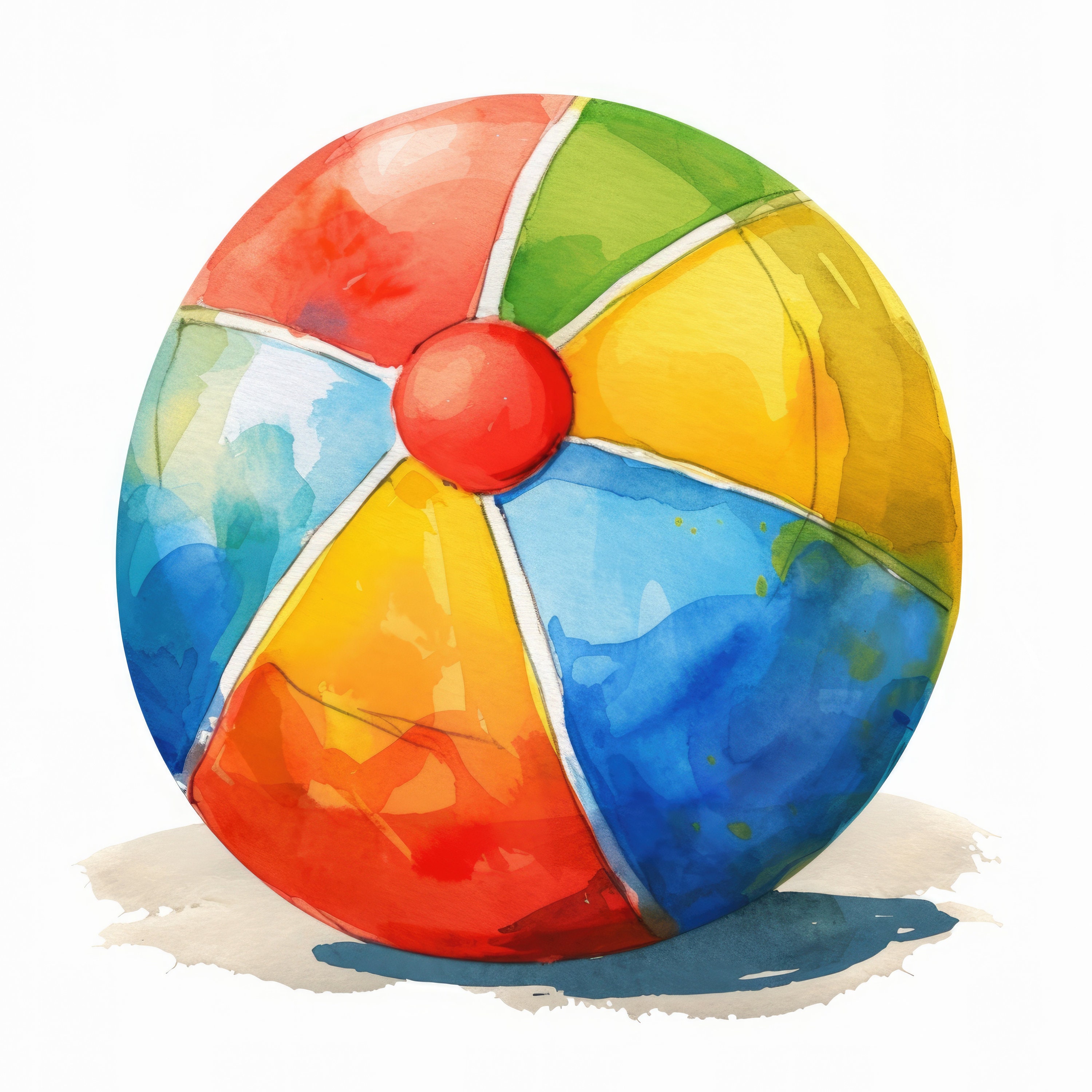 Beach Ball Clipart: Summer Clip Art, Vacation, Pool, Inner Tube JPG ...