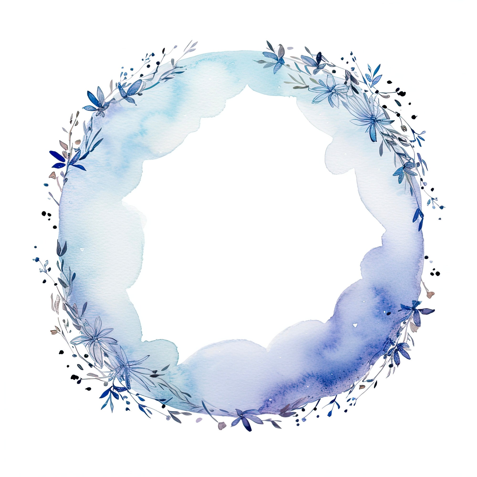 Frame Clipart | 20 High-quality Jpgs - Watercolor, Digital Planners ...