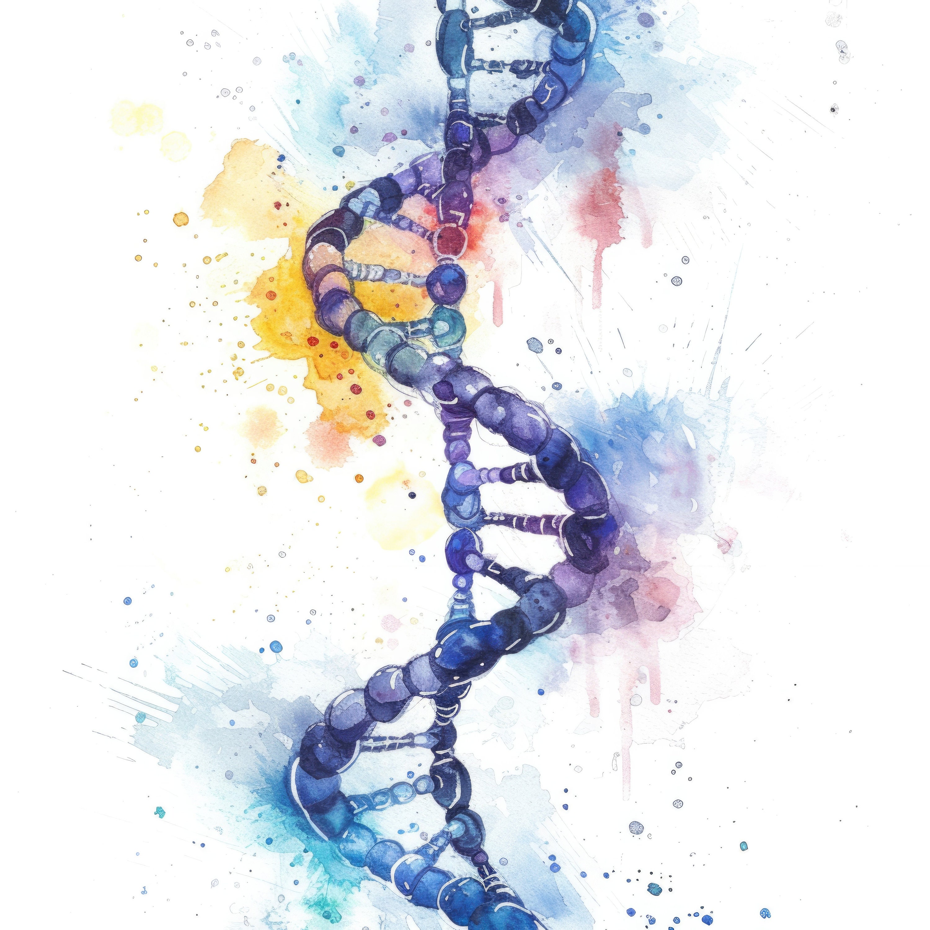 DNA Clipart Bundle: Genetics & Chromosomes Art, Christian Tree ...