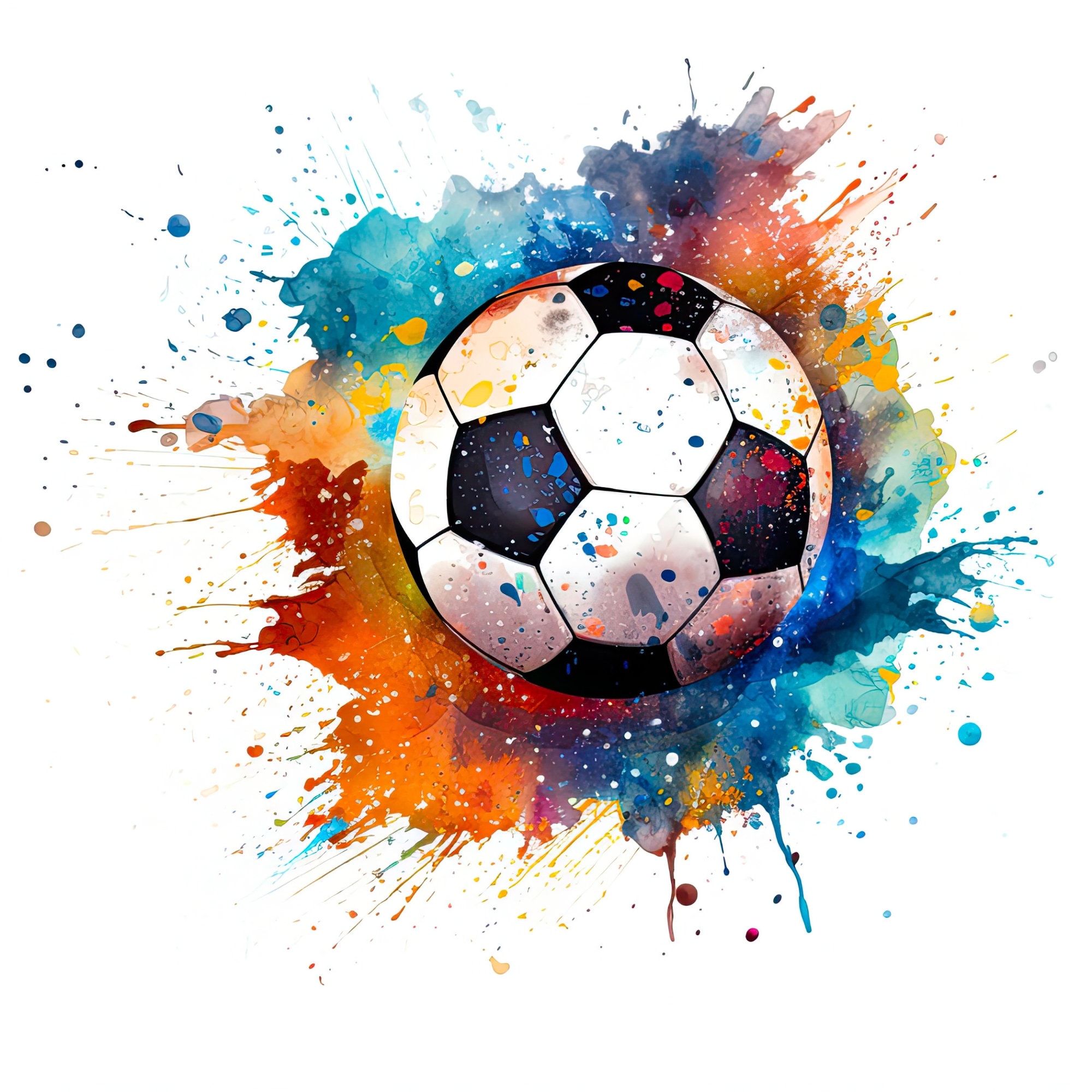 Football Clipart: Sports Digital Download Soccer, American Football ...