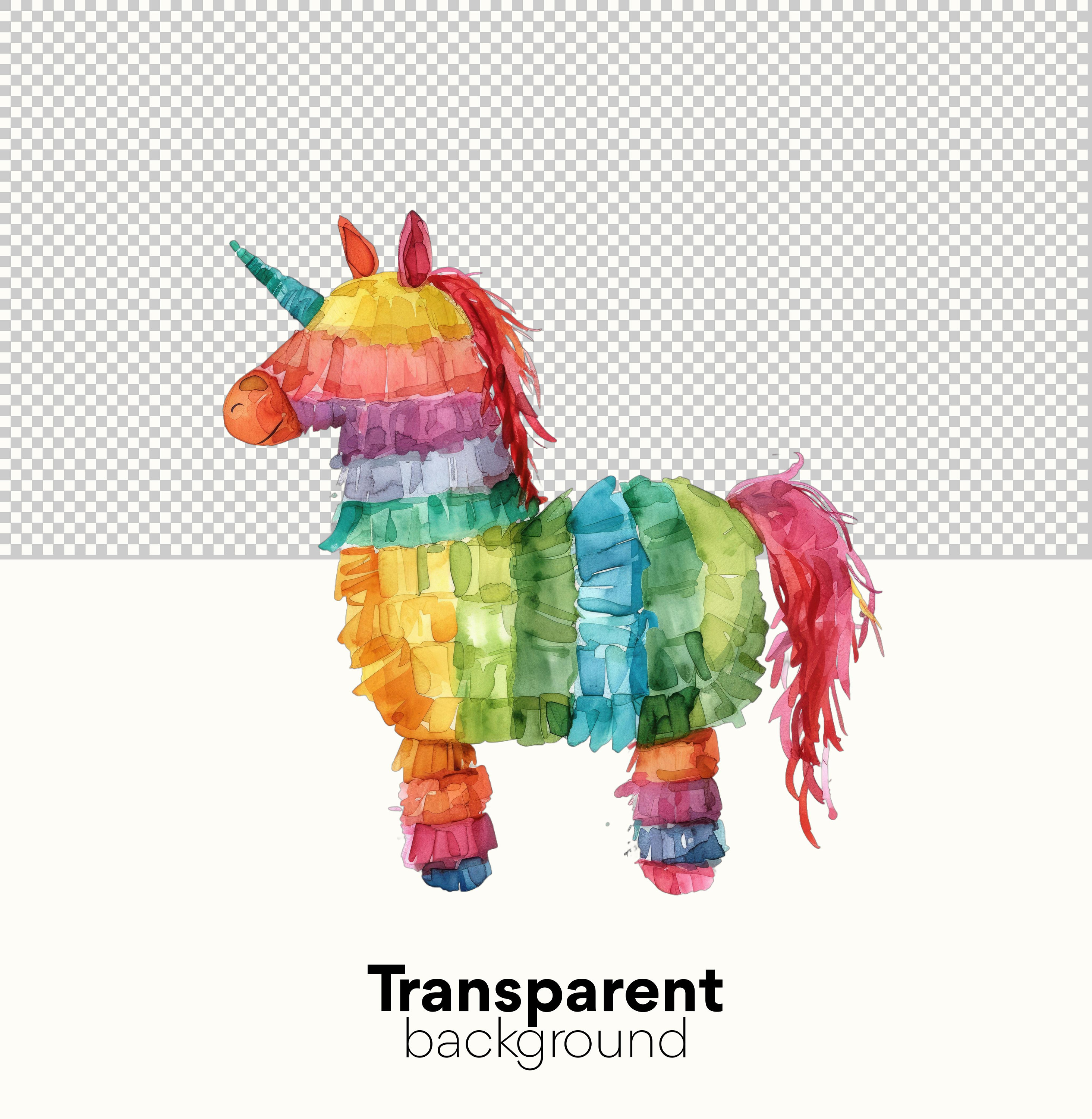 Pinata Clipart | 36 High-quality Pngs - Watercolor, Digital Planners ...