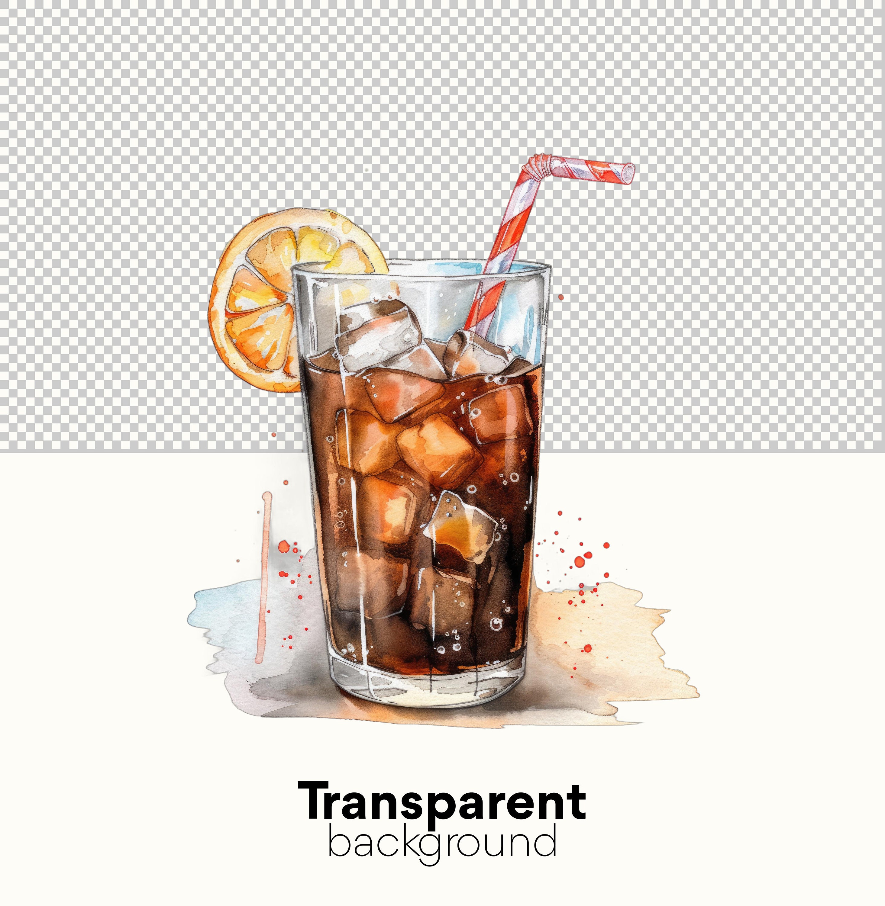 Soda Clipart Bundle: Commercial Use, Beverage Clipart, Summer Drinks ...
