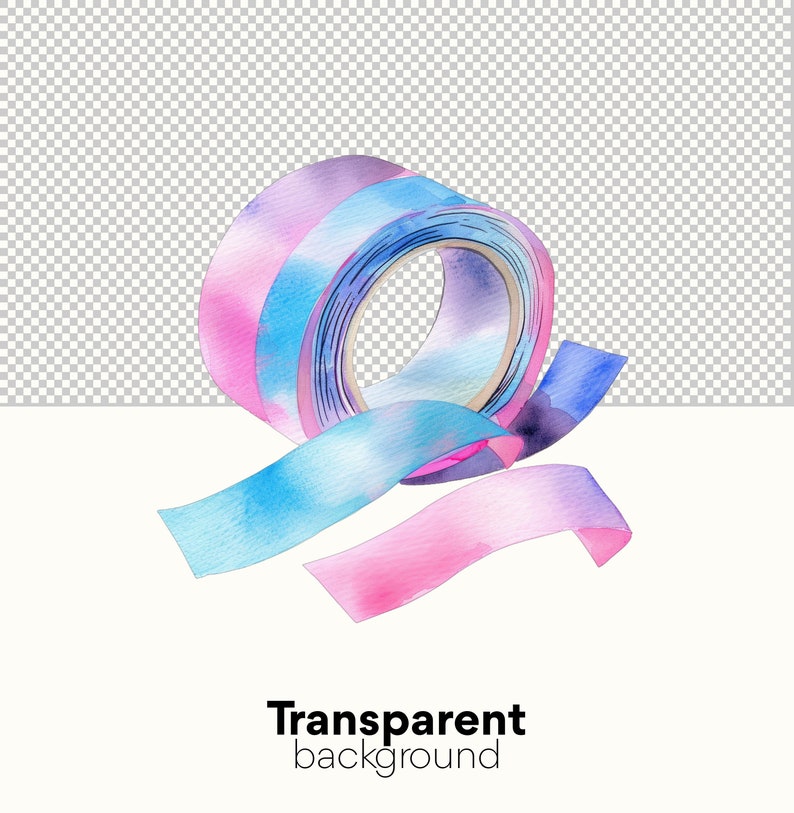 Tape Clipart: Digital Tape Graphics Commercial Use, Instant Download ...