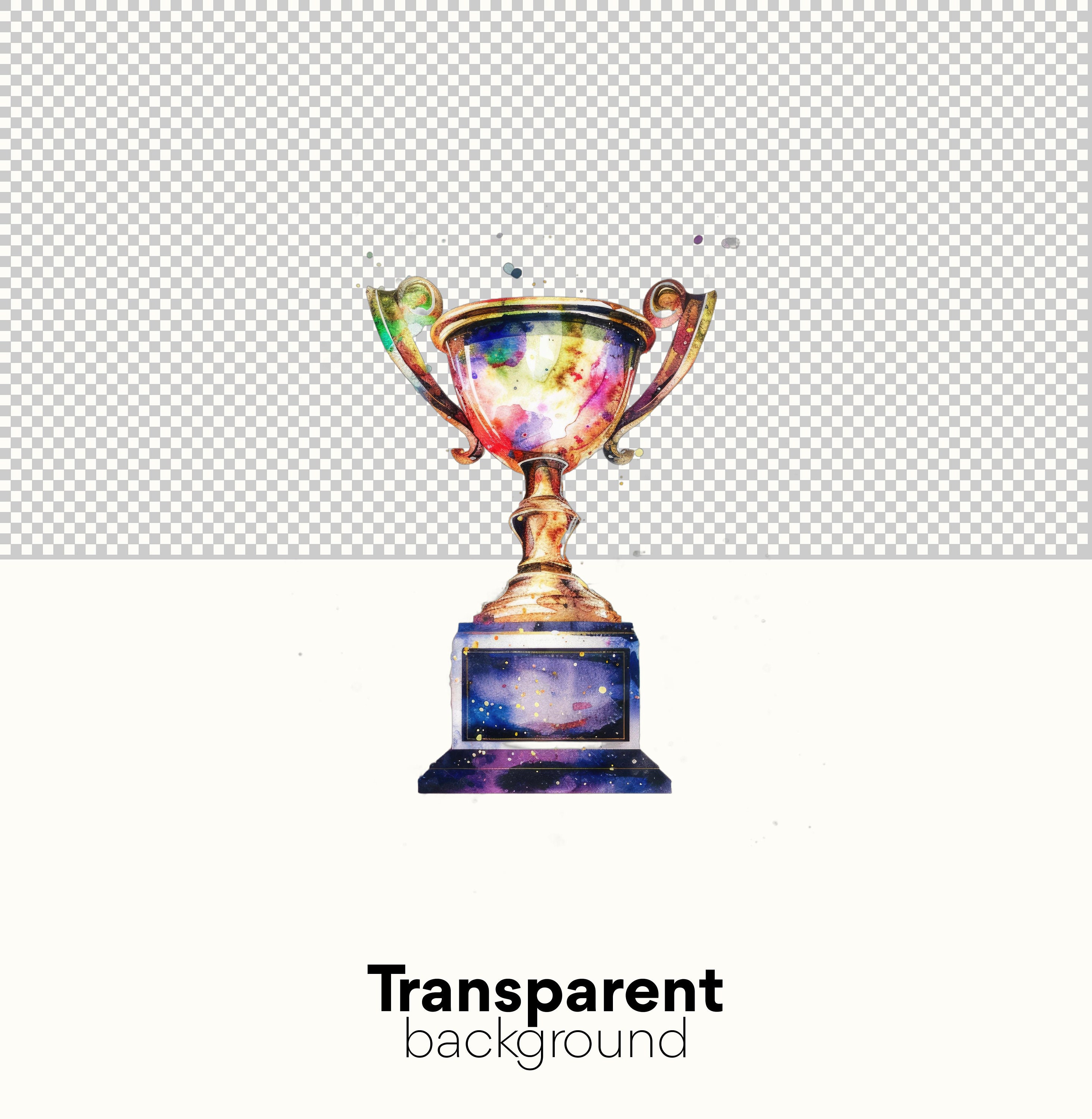 Trophy Clipart: Award and School Clipart, Commercial Use Digital Clip ...