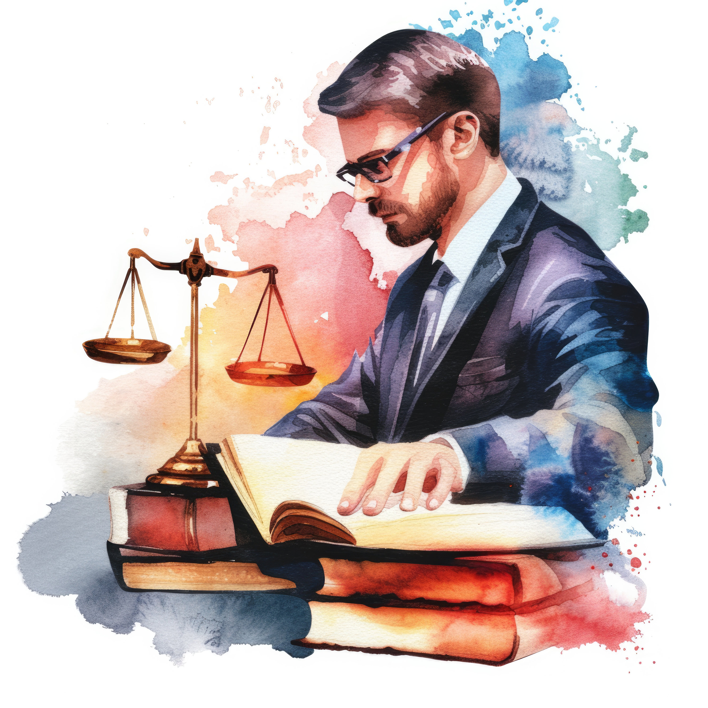 Lawyer Clipart Bundle: Attorney, Judge, Justice, Court & Law | Legal ...
