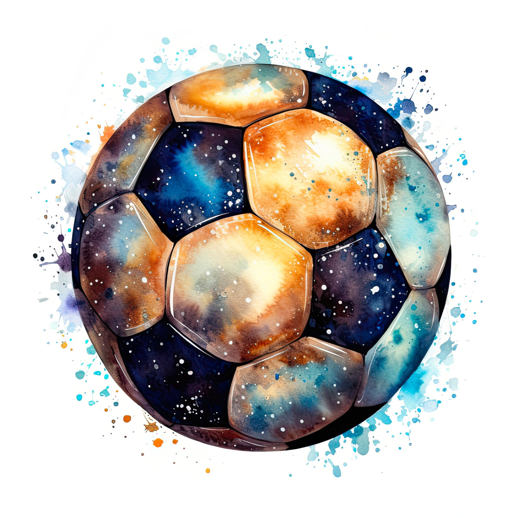 Football Clipart: Sports Digital Download Soccer, American Football ...