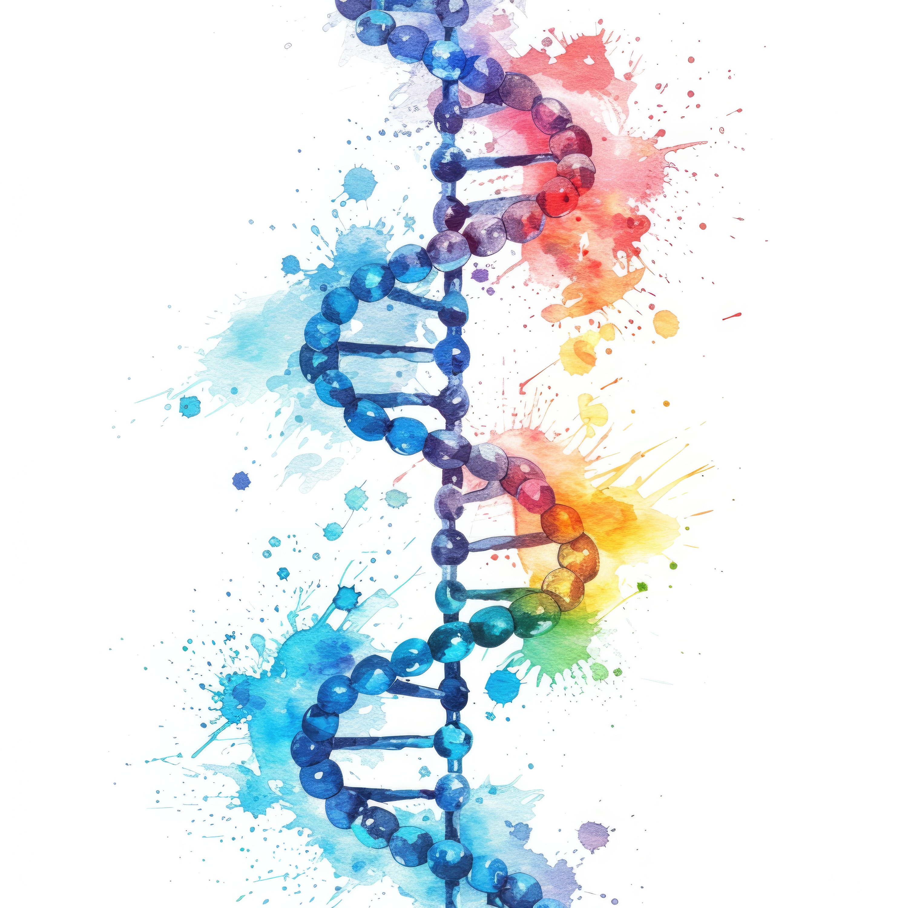 DNA Clipart Bundle: Genetics & Chromosomes Art, Christian Tree ...