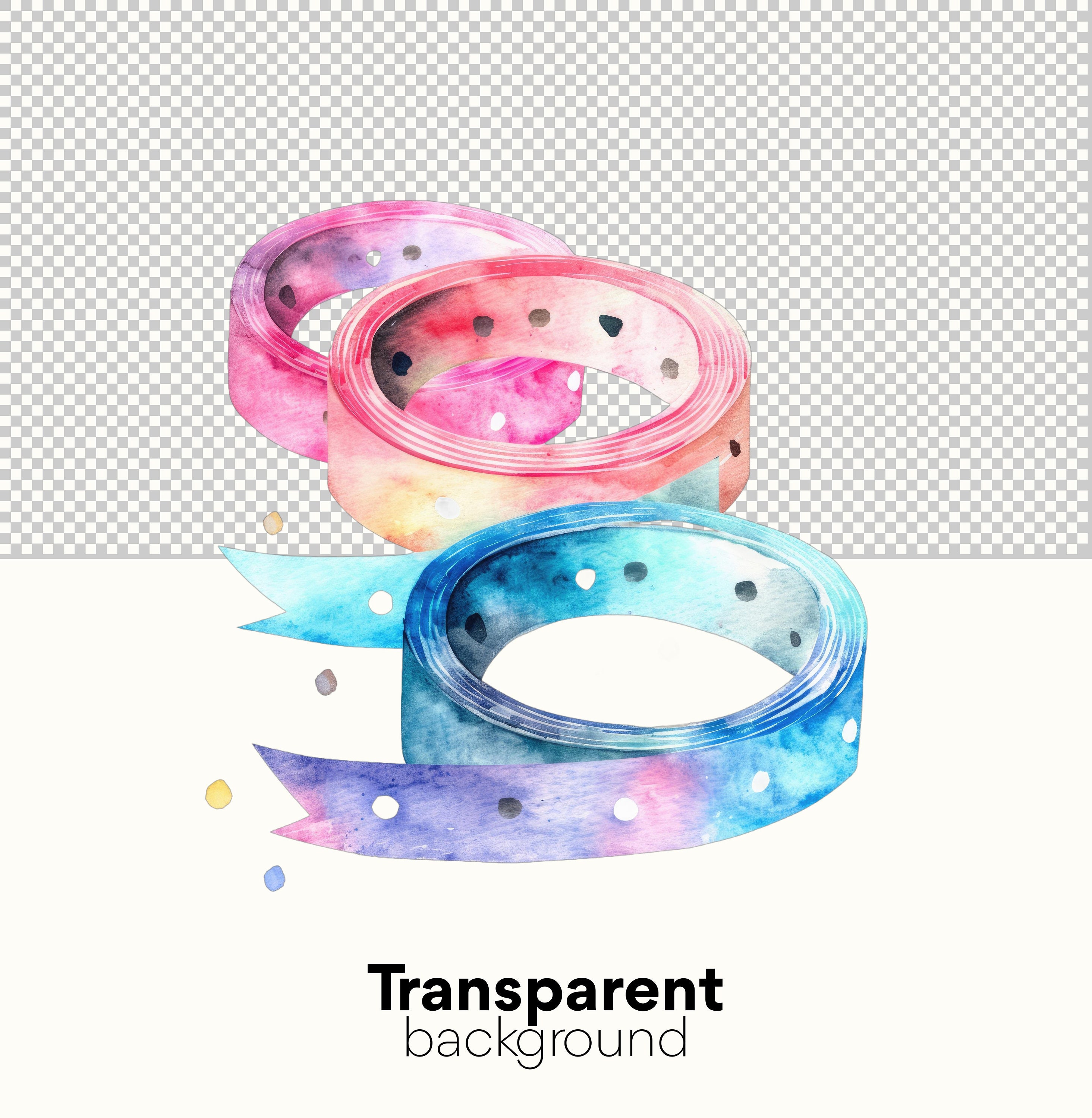 Tape Clipart: Digital Tape Graphics Commercial Use, Instant Download ...