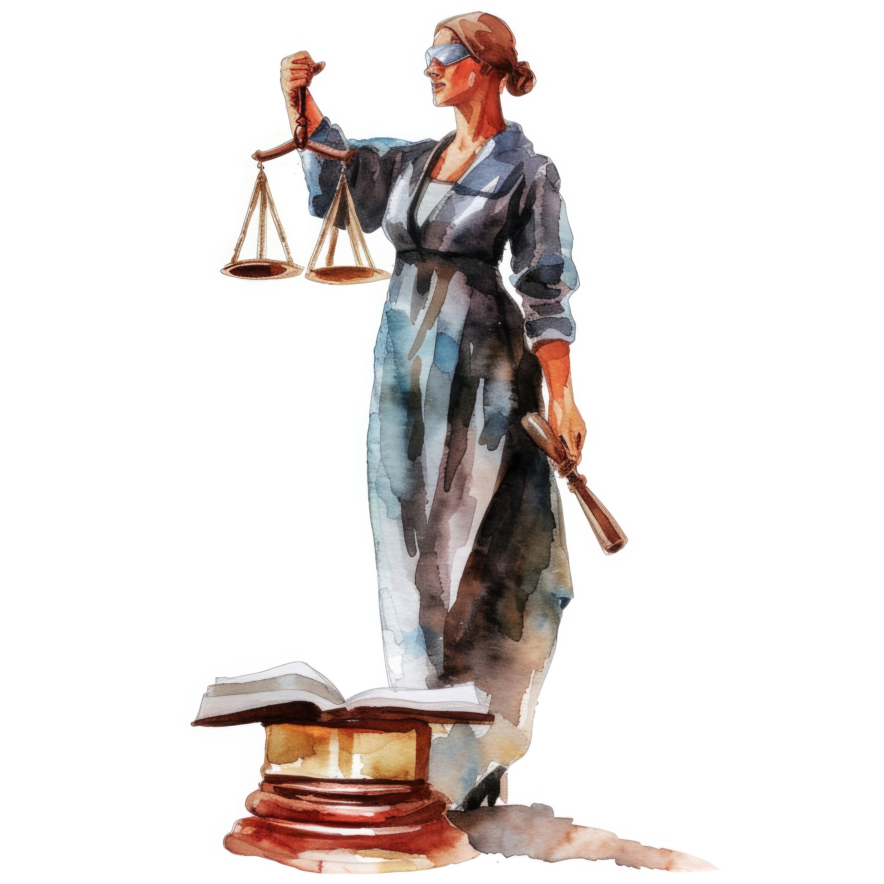 Lawyer Clipart Bundle: Attorney, Judge, Justice, Court & Law | Legal ...