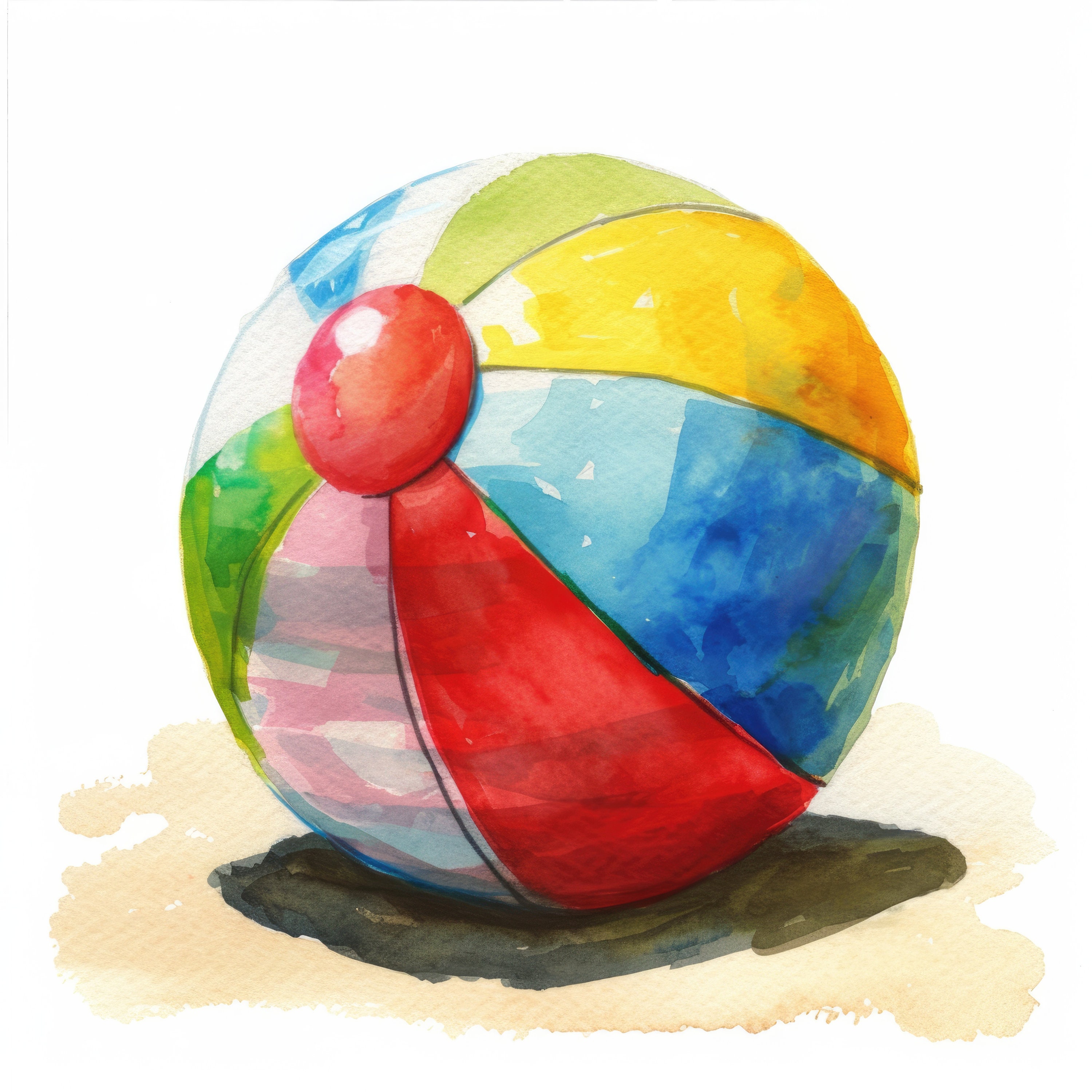 Beach Ball Clipart: Summer Clip Art, Vacation, Pool, Inner Tube JPG ...