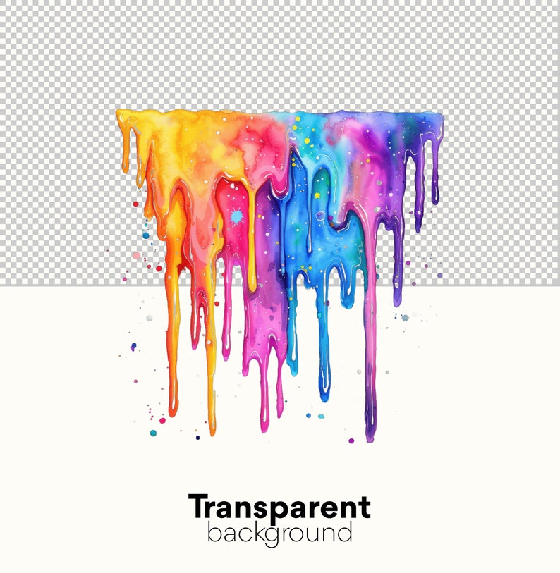 Slime Clipart for Slime Party: Scrapbook Kit With Glitter Slime Clip ...