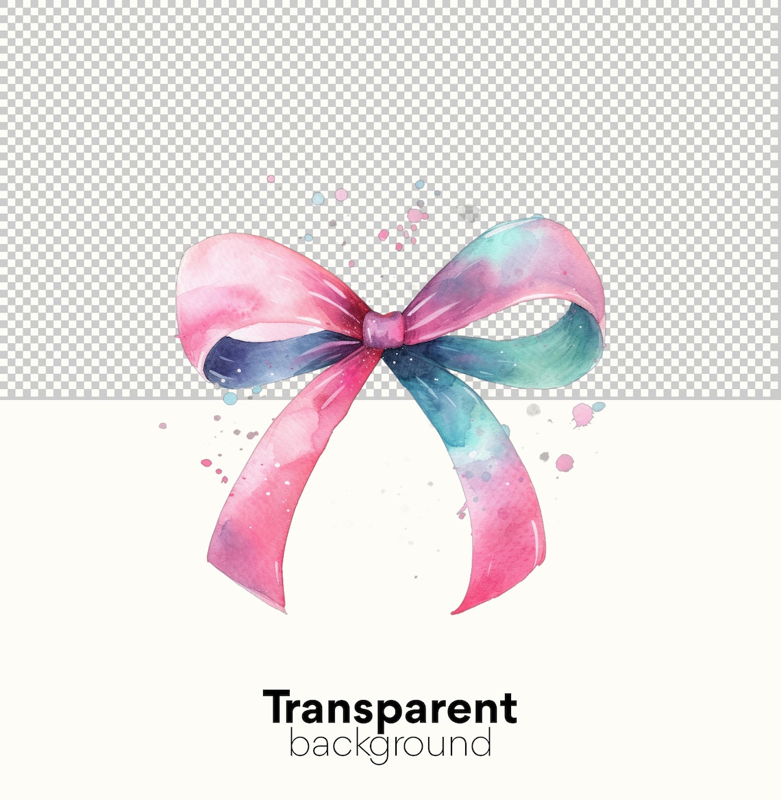 Ribbon Clipart Digital Ribbon Overlays, Celebration and Party Clipart ...